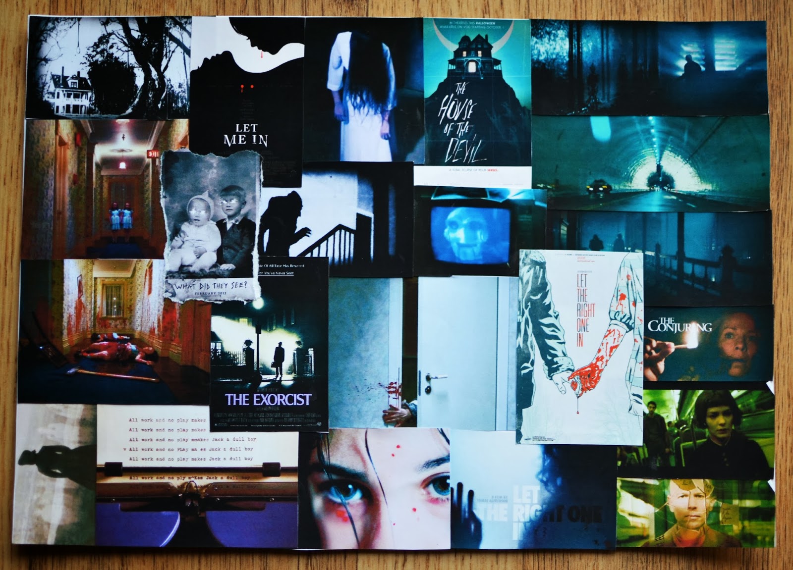 A2 Media Zoe Radford: Horror genre mood board