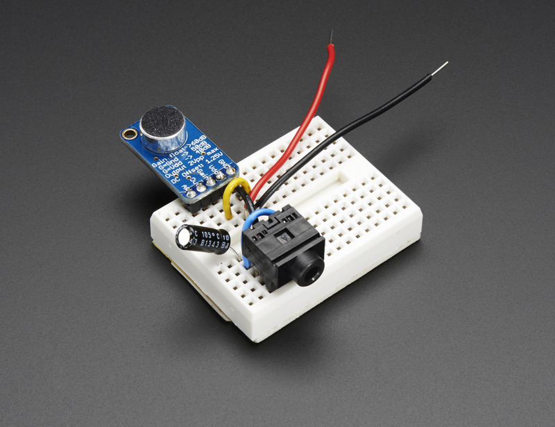 Curso Arduino Mega: Electret Microphone Amplifier - MAX9814 con control ...
