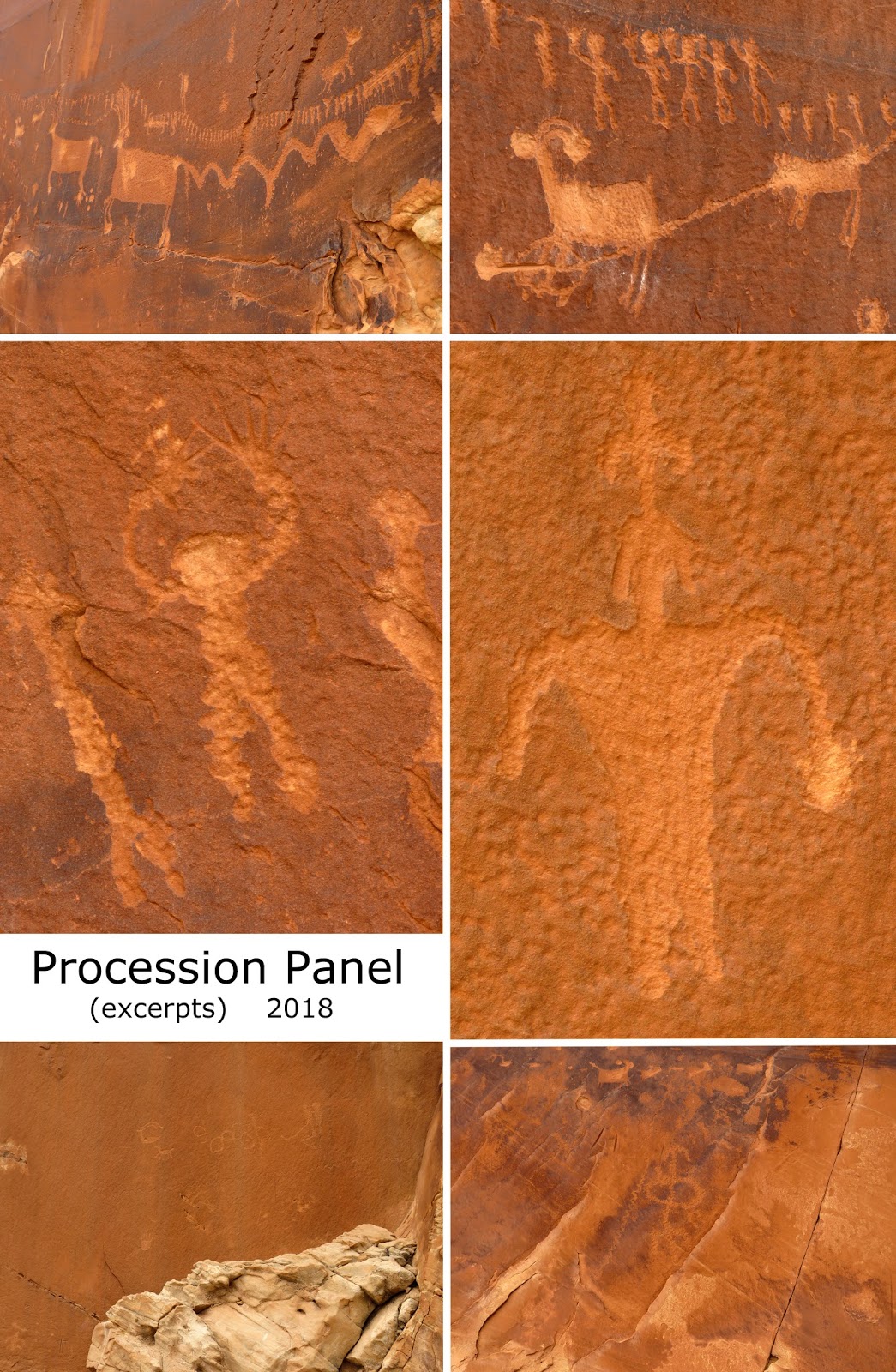 Around the Bend Friends ®: Procession, Wolfman and Sand Island Panels ...