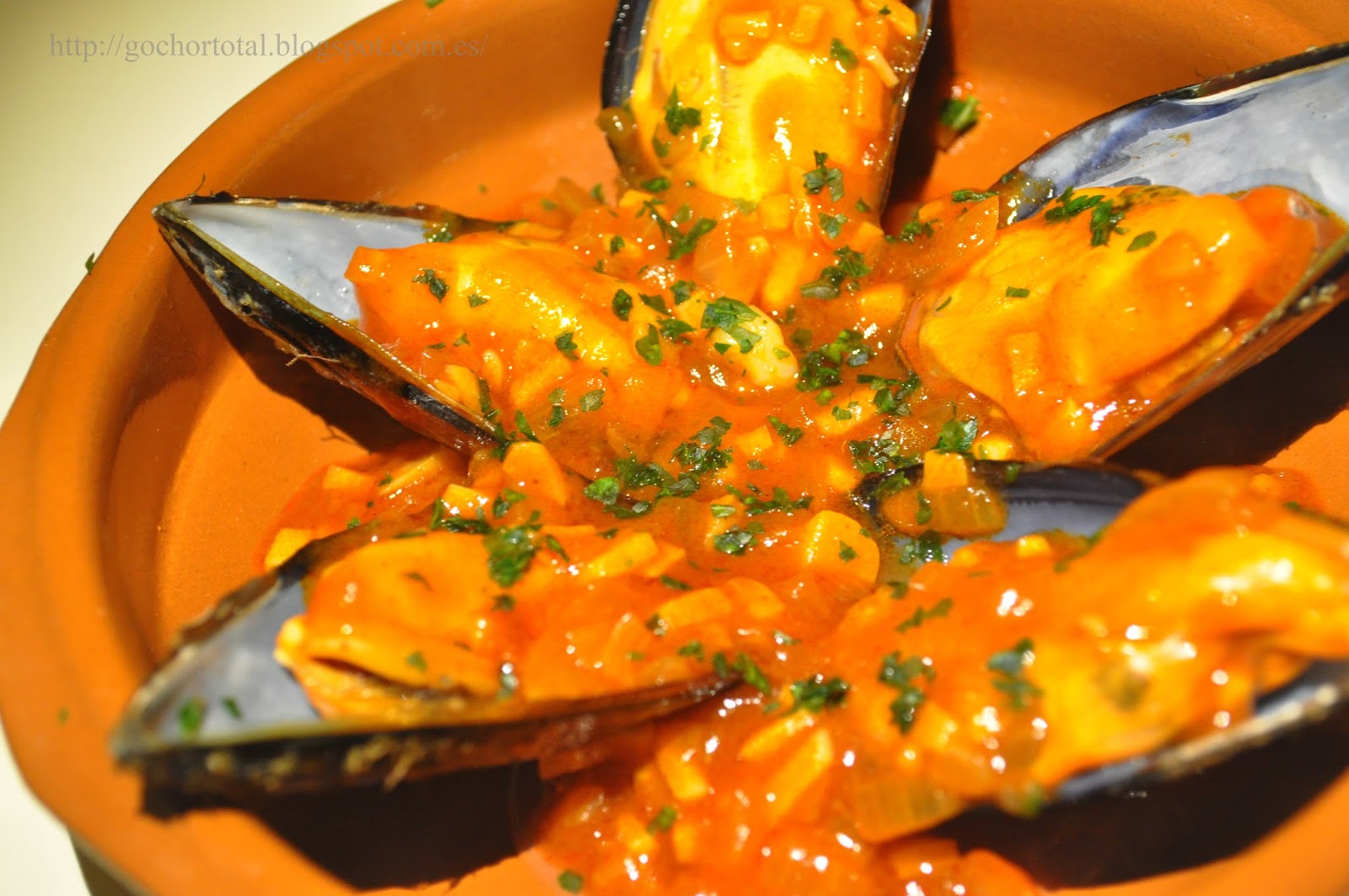 GOCHORTOTAL: MEJILLONES A LA GALLEGA
