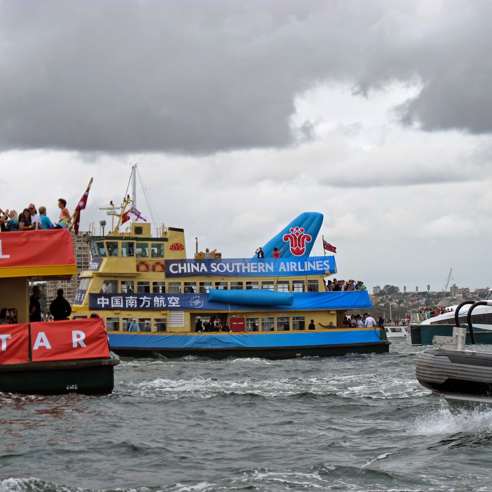 Linda's Walkabout: Leading the Pack at the Australia Day Ferrython