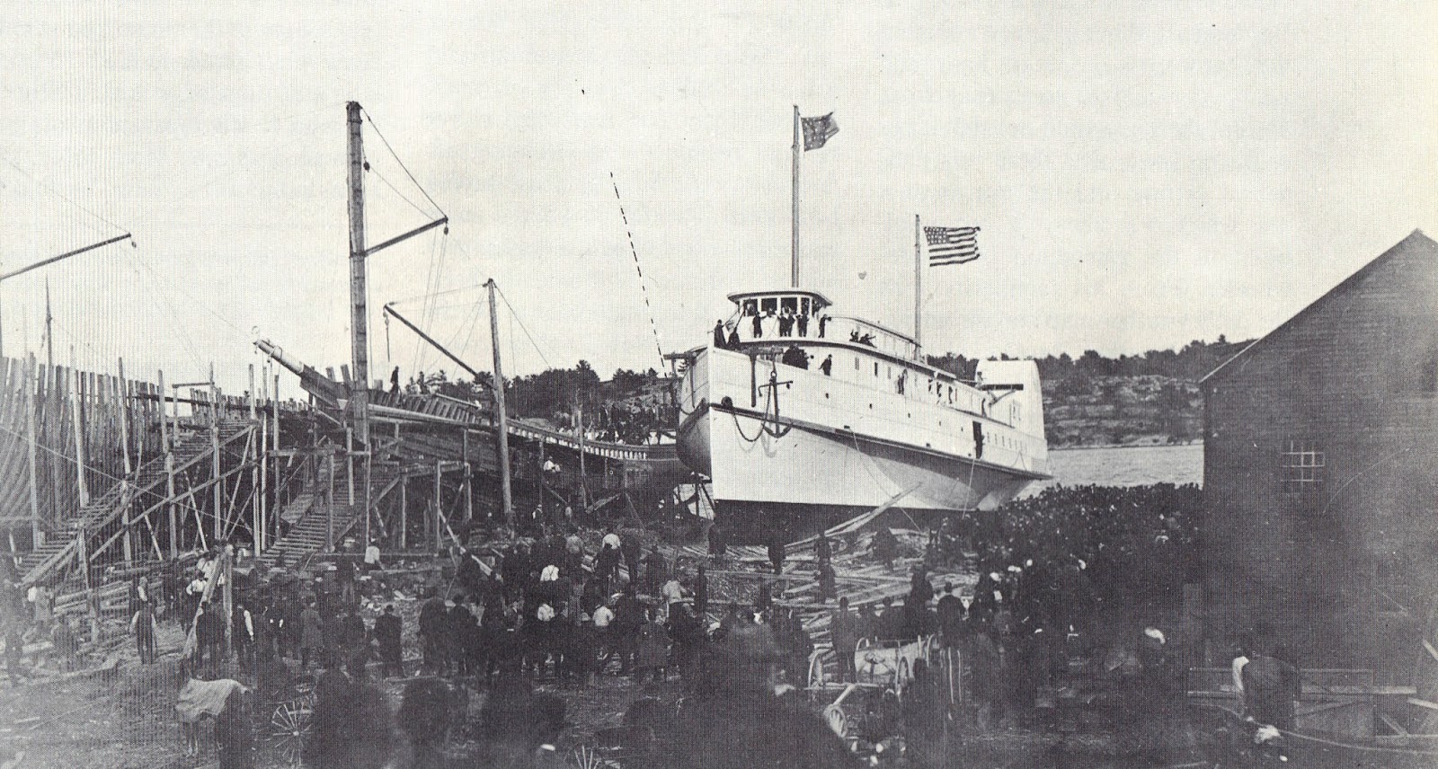 Progress is fine, but it's gone on for too long.: Launch of the steamer ...