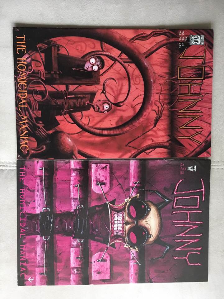 POP CULTURE SHOP: JOHNNY THE HOMICIDAL MANIAC 2 COMIC BOOKS JHONEN ...