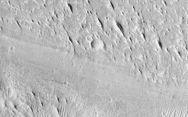 Areology: Sinuous Ridge in Medusae Fossae