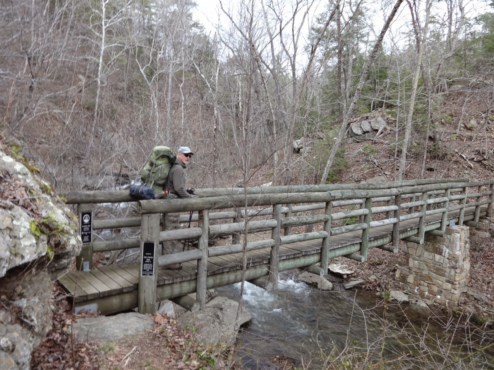 Appalachian Trail Section hiking: James River Foot Bridge to Punchbowl ...