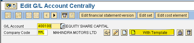SAP - FICO MODULE LEARNING: Creation of GL Masters (Salaries, Rent and ...