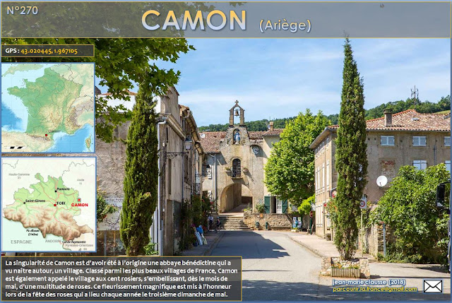 Parcourir la France: 270 - CAMON. (Ariège -09)