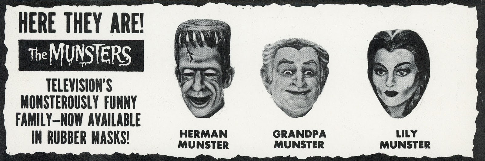 Don Post Studios Munster Masks | Blood Curdling Blog of Monster Masks