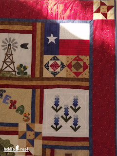 Heidi's Nest: Quilts in My Home - Texas Quilt