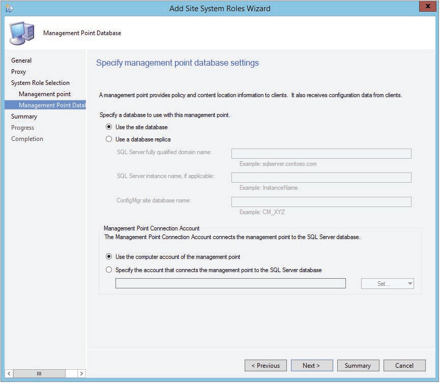 SCCM 2012: Installing Site System Roles : Management Point