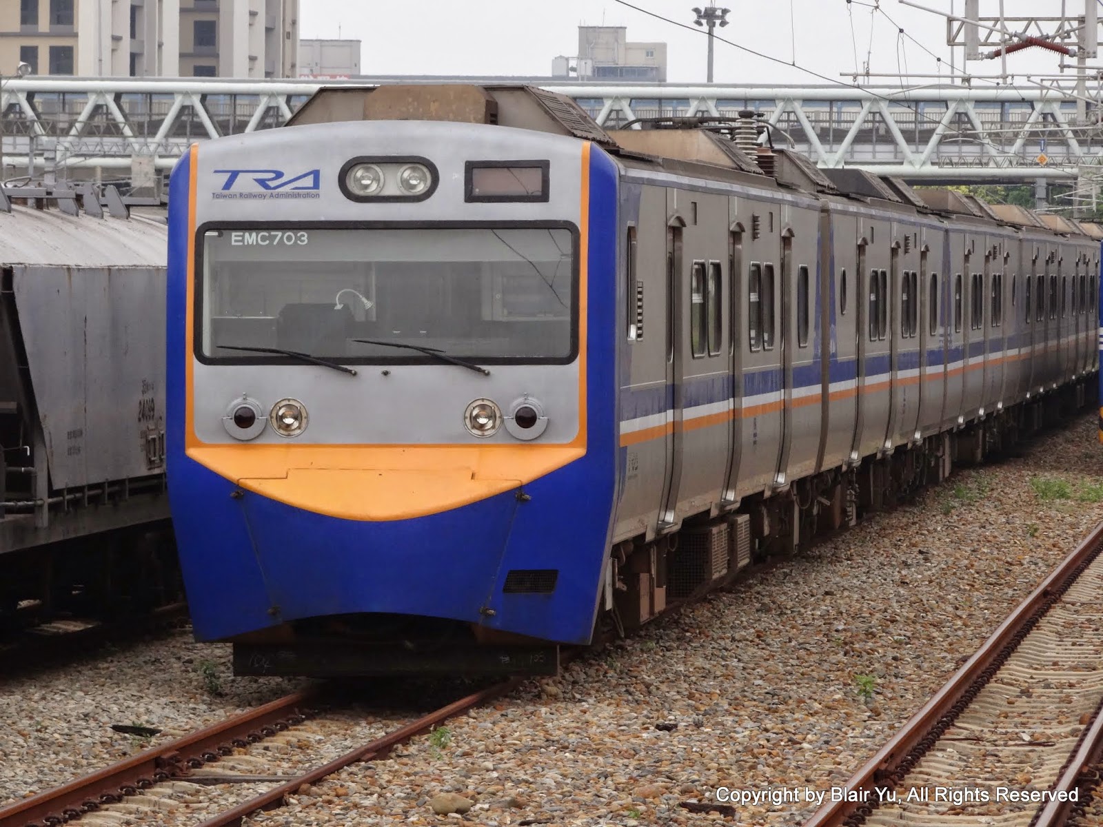 Blair's 鐵道攝影: EMU703電聯車 / TRA EMU703 Electric Multiple Unit
