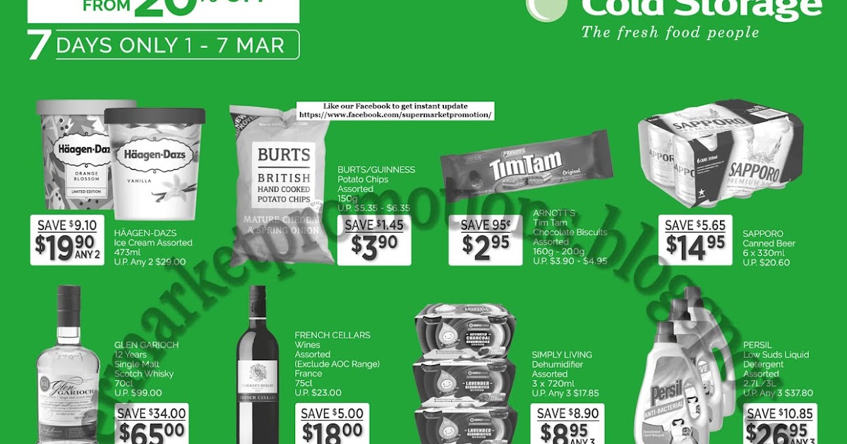 Cold Storage Weekly Promotion 01 - 07 March 2019 ~ Supermarket Promotions