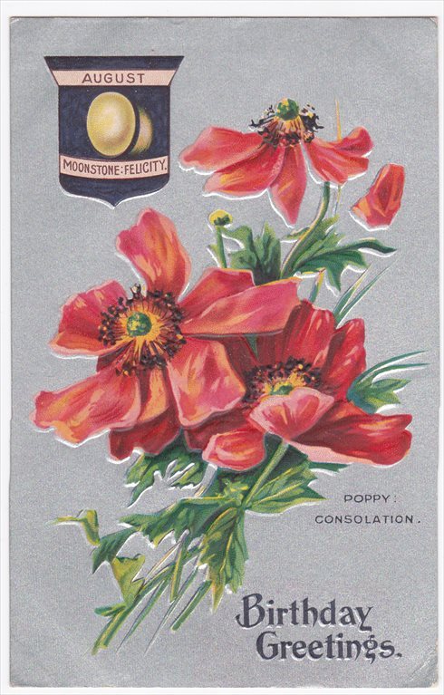 gold country girls: Celebrating August in Vintage Postcards