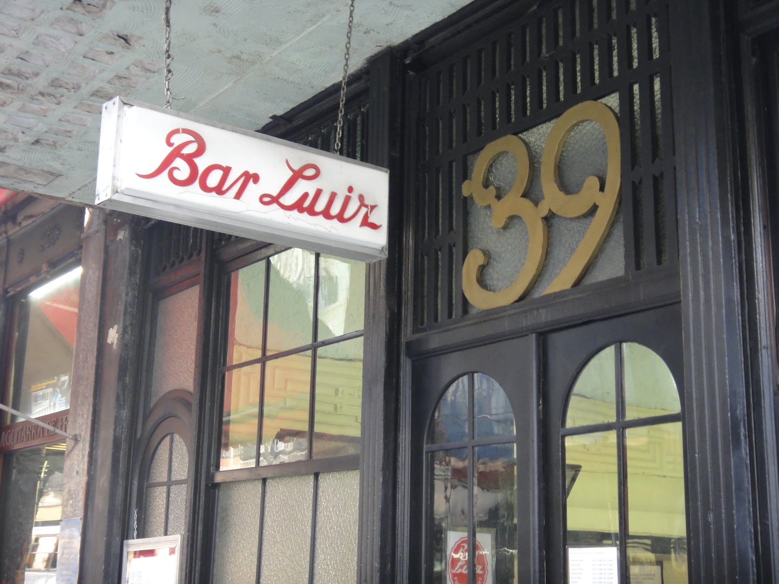 UM DIA APÓS O OUTRO: BAR LUIZ - GASTRONOMIA NO RIO DE JANEIRO (RJ)