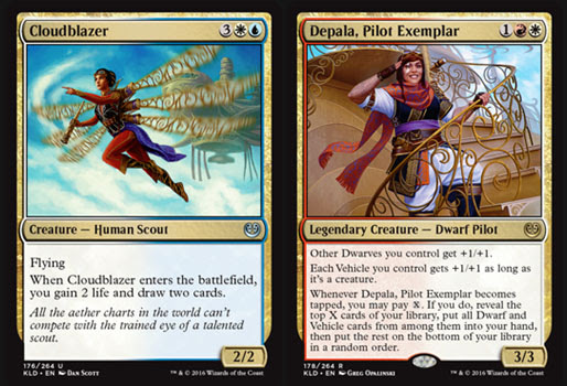 Magic the Gathering Adventures: Kaladesh Set Review: Multicolored and Lands