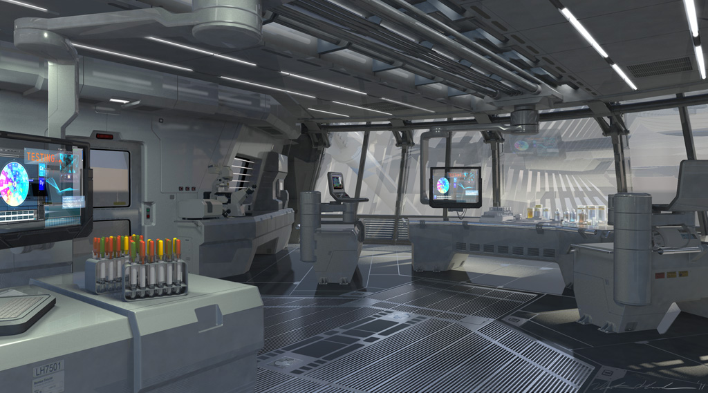Shield Helicarrier Inside