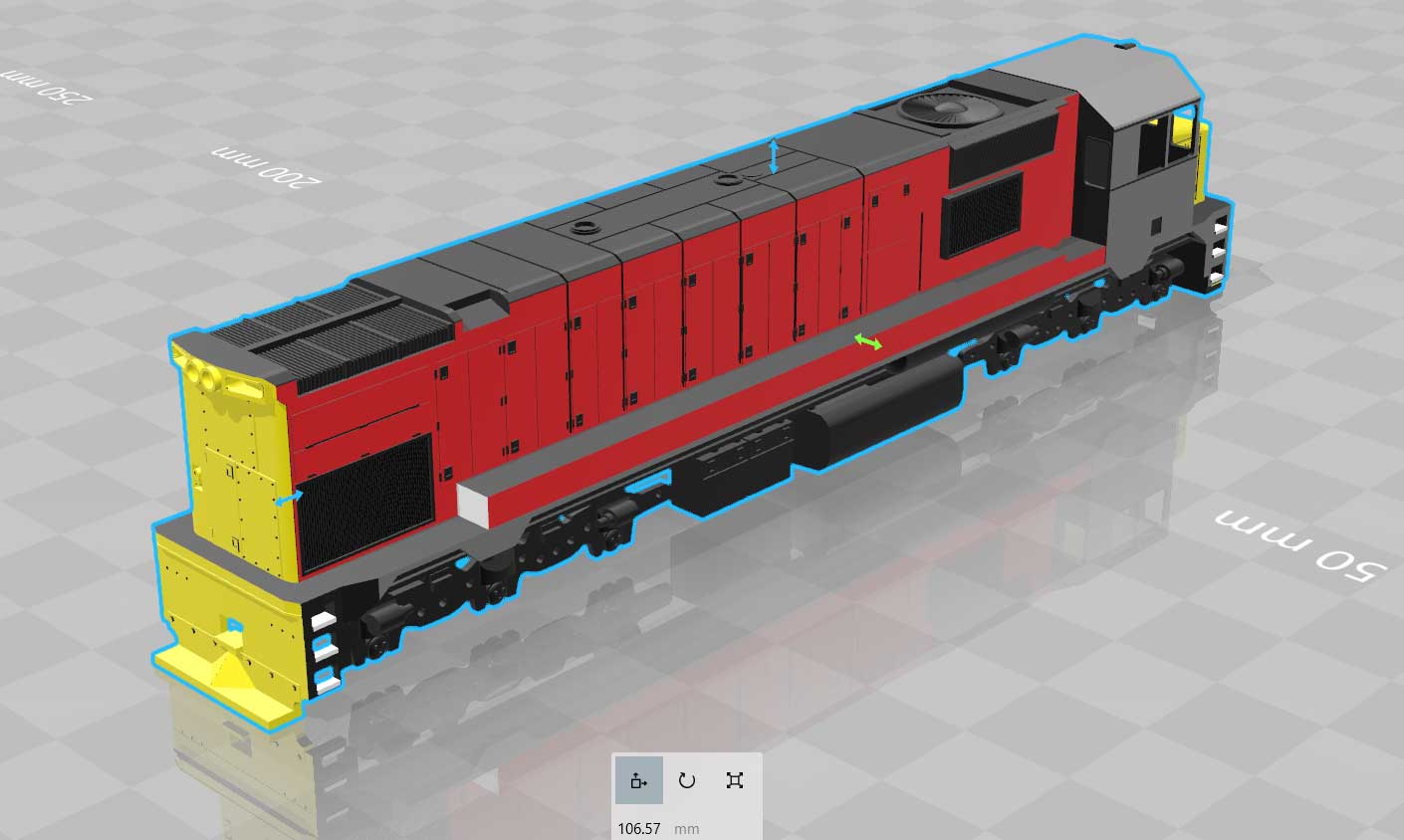 New Zealand Railway Models (Kiwi Trains): NZ120 DF