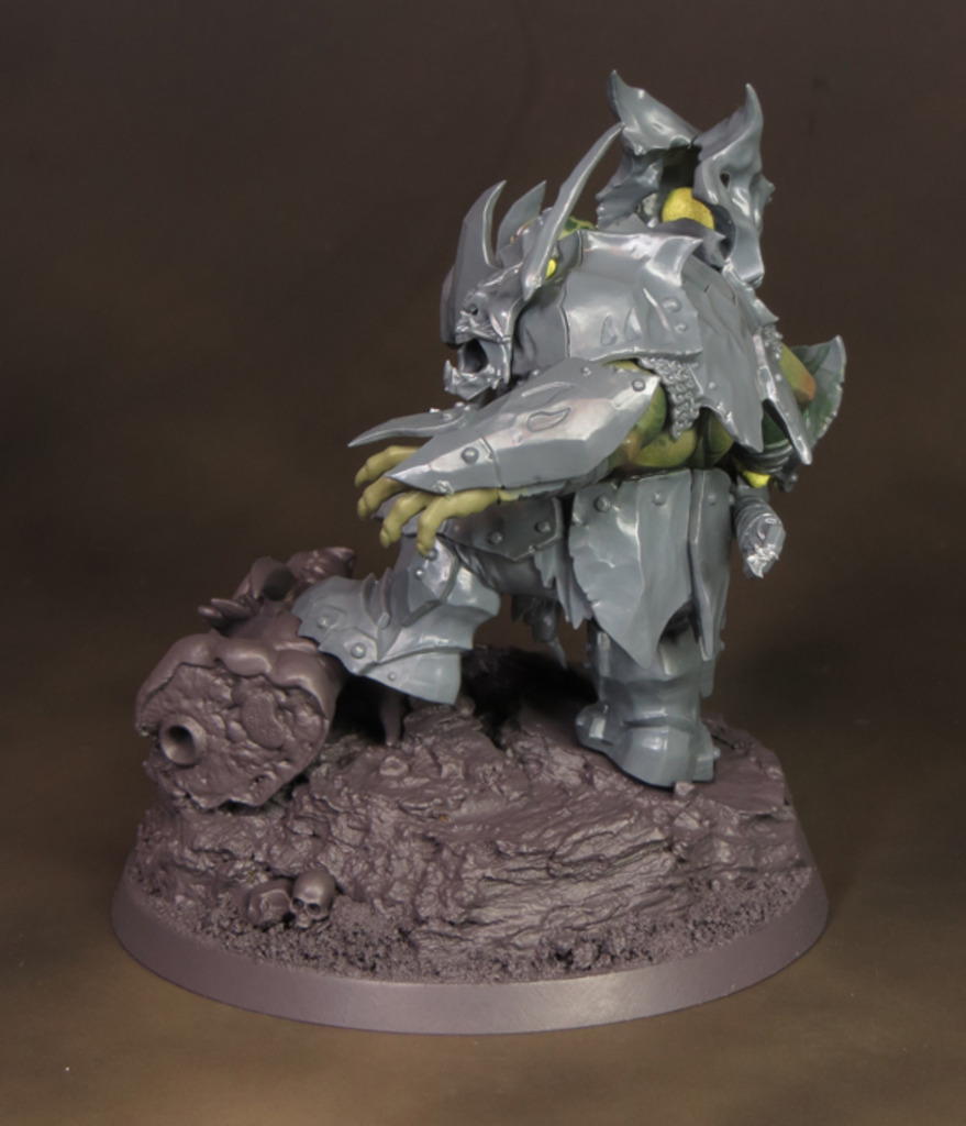 Sproket's Small World: Ironjaws Megaboss part 2 Basing the Megaboss