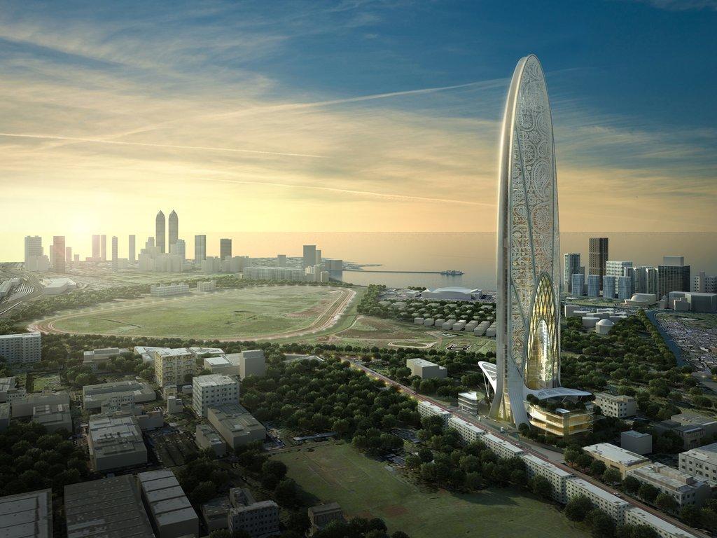 Arsitektur hari ini and future: Namaste - Hotel and Office Tower