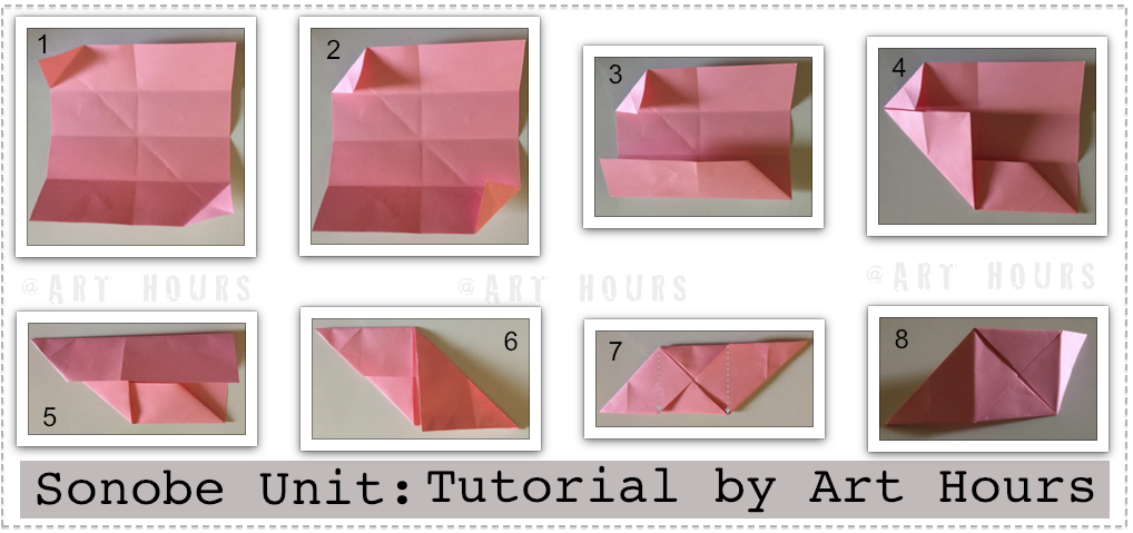 ArchGuide: Origami Tutorial: Sonobe unit and a glimpse into Sonobe ...