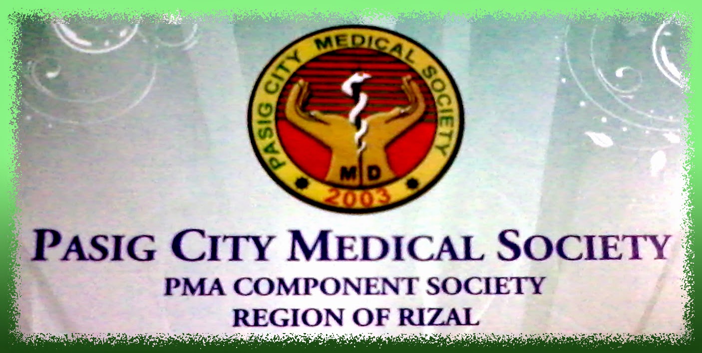 Pasig City Medical Society (PCMS): 2014