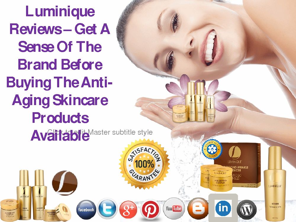Luminique: It Does Work ~ Luminique Reviews