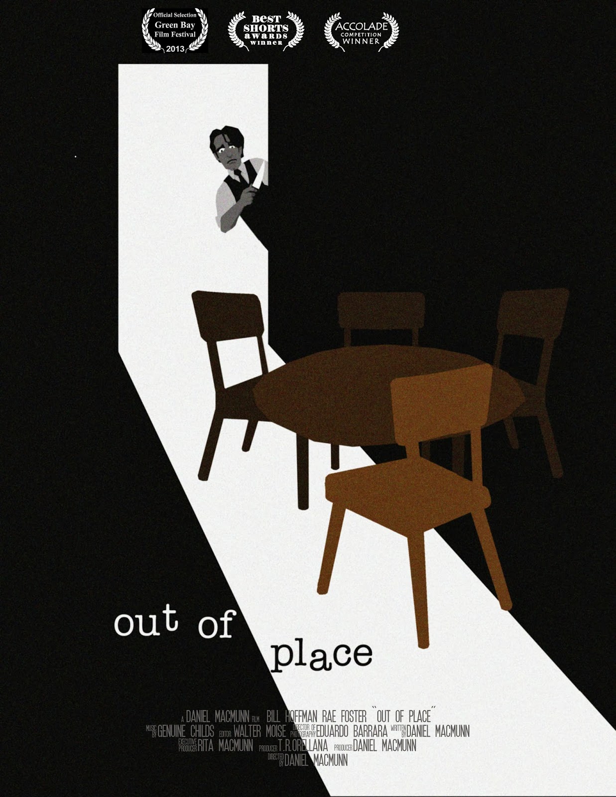Twisted Central: Daniel MacMunn's "Out of Place" Coming Halloween 2013