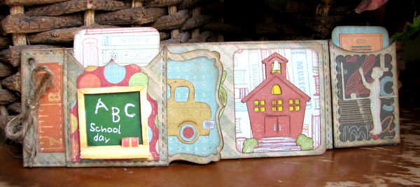 Flowerdisco's Scrap Hut: SCHOOL DAYS MINI ALBUM