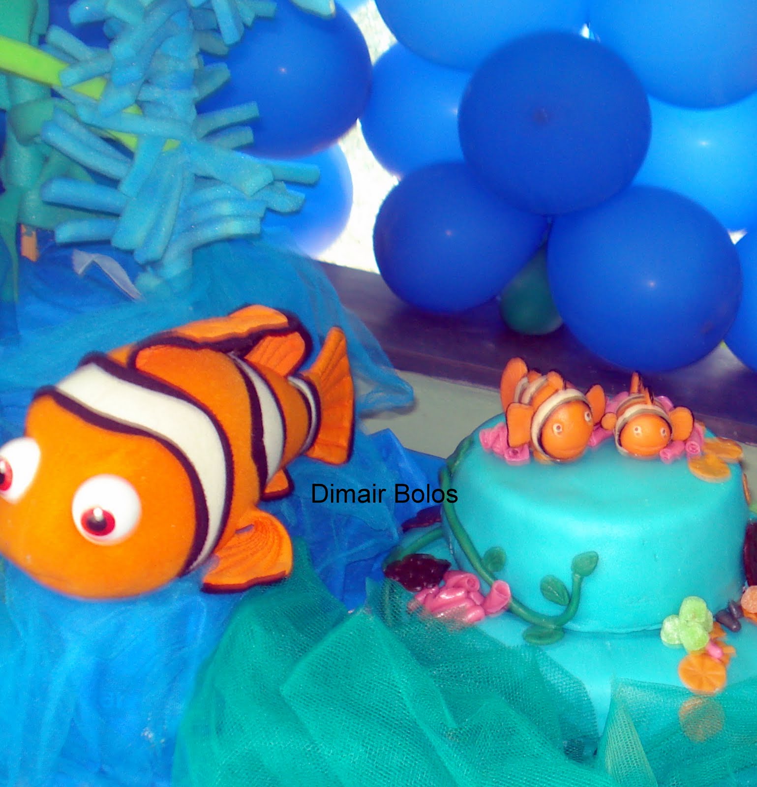 Dimair Bolos Artísticos: Bolo Procurando Nemo