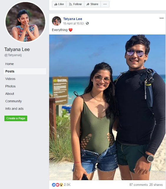 Comments in social media about Rohitha - Tatyana swimming suit photo