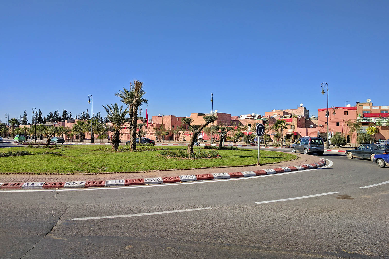 Eclairage Public au Maroc: Photo prise à Annakhil