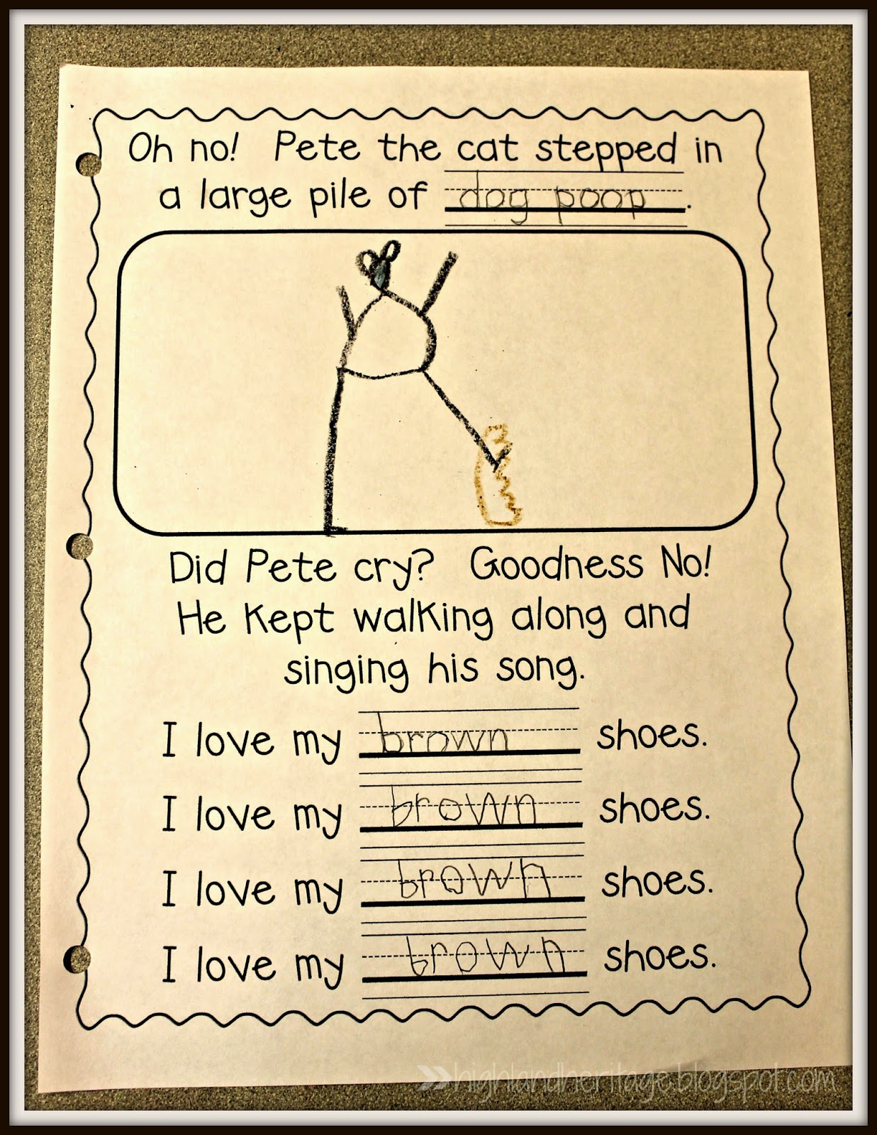 Highland Heritage Homeschool: Freebies! Buttons, Pete the Cat, Math ...