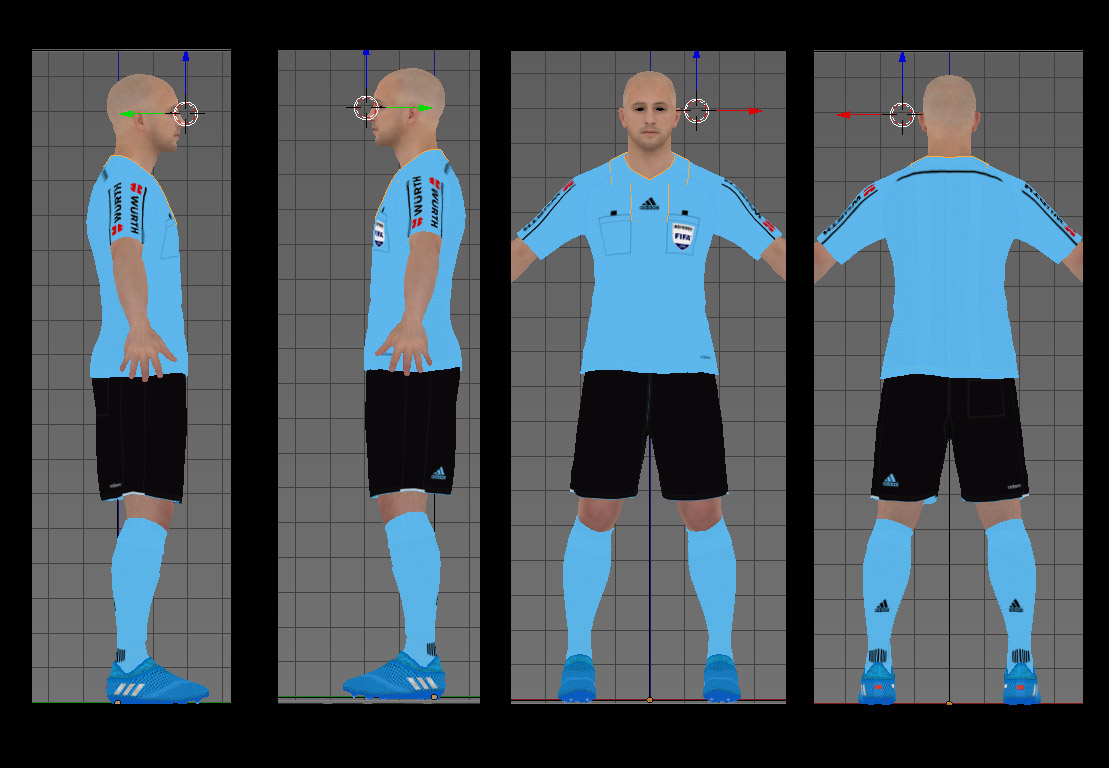 GC_90: PES 2017 LaLiga Santander Referee Kit season 2016/17