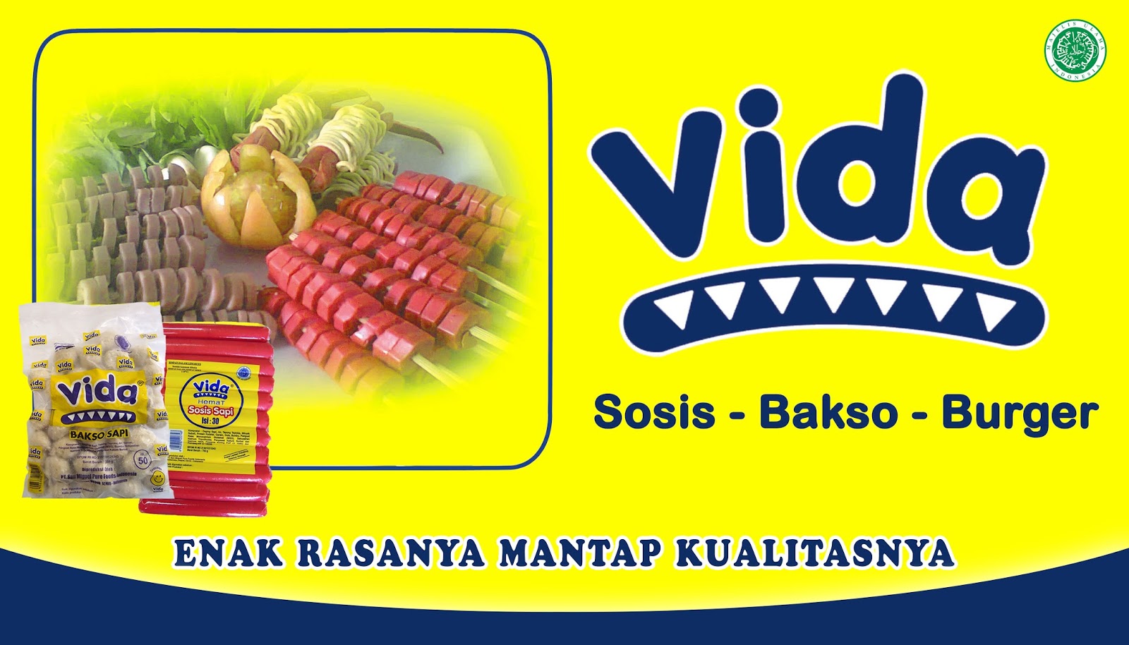 Agen resmi Sosis Bakso Burger Vida dan Farmhouse Harga Pabrik: Mei 2016