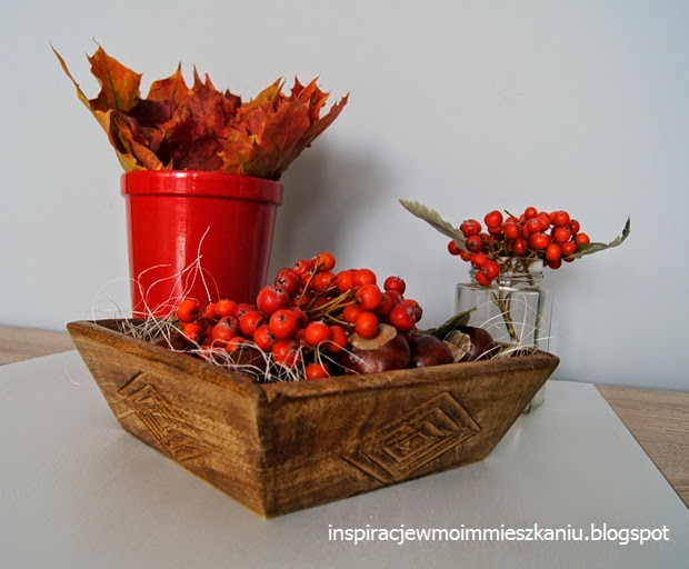 inspiracje w moim mieszkaniu: Moje jesienne dekoracje. DIY jesienne