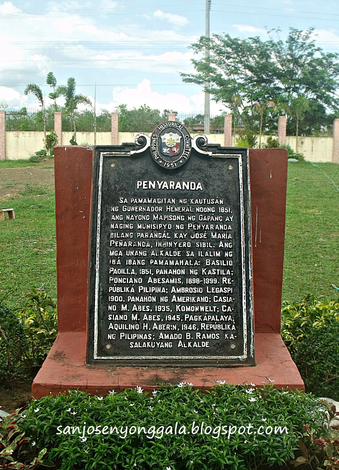 San Josenyong Gala: Penaranda, Nueva Ecija