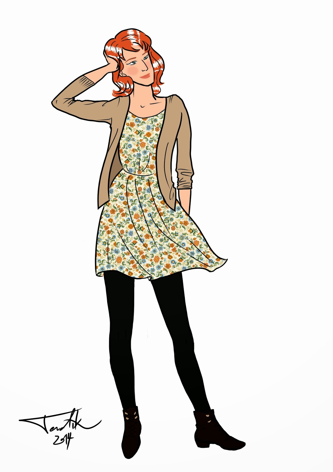 rajz és divat: 2014