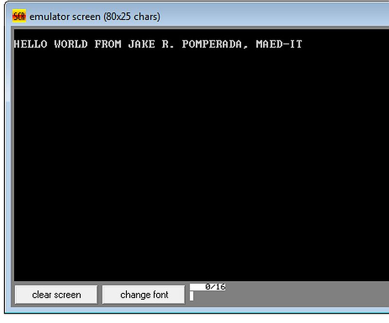 Free Programming Source Codes And Computer Programming Tutorials Hello World In Assembly Language