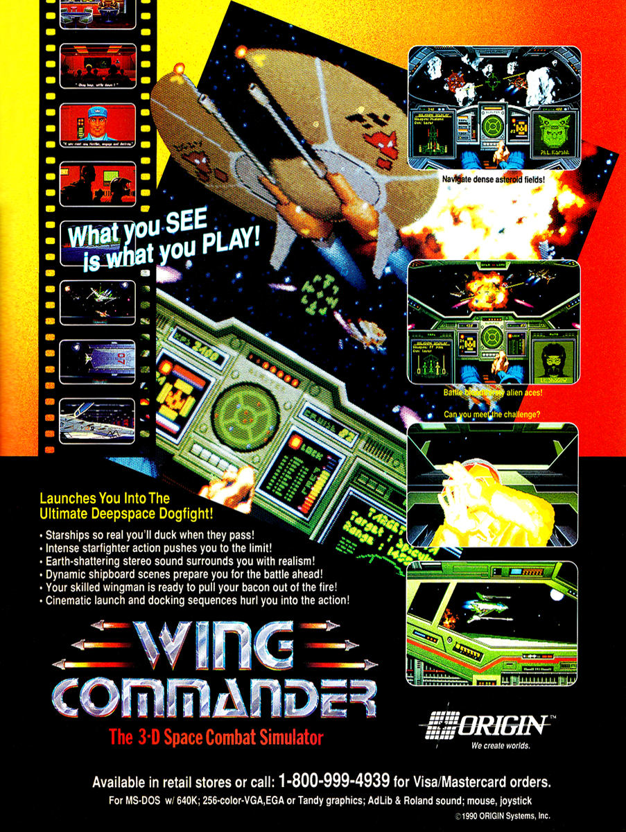 Vault 1541: Gaming Ads: Origin Systems