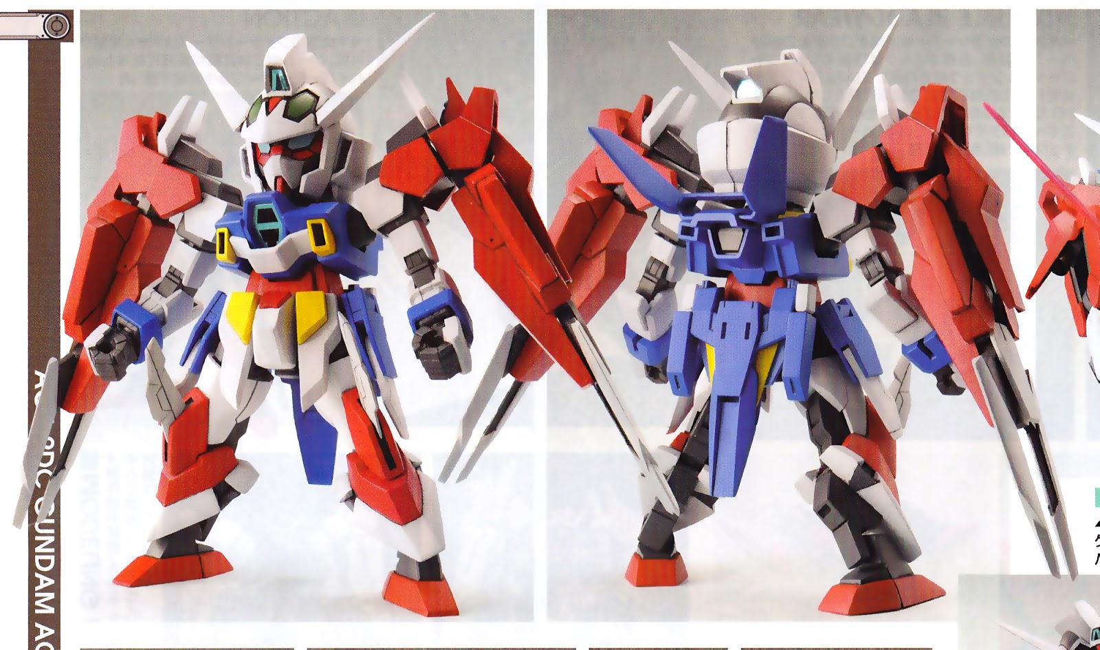 GUNDAM GUY: SD AGE-2DC Gundam AGE-2 Double Blade - Custom Build