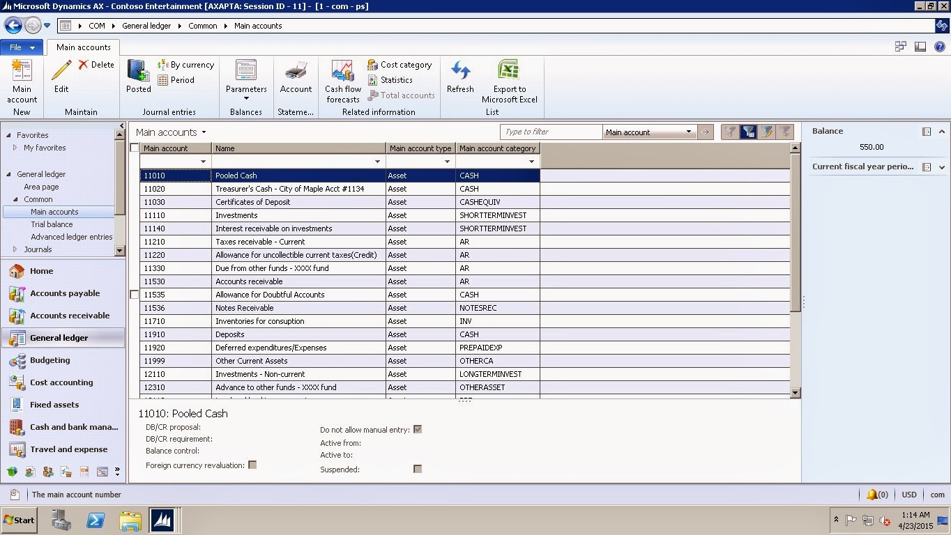 Dynamics AX/365 Fin Ops Functional Help: August 2015