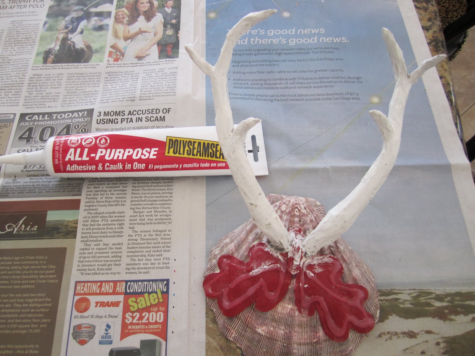 Anythingology: DIY Faux Antlers