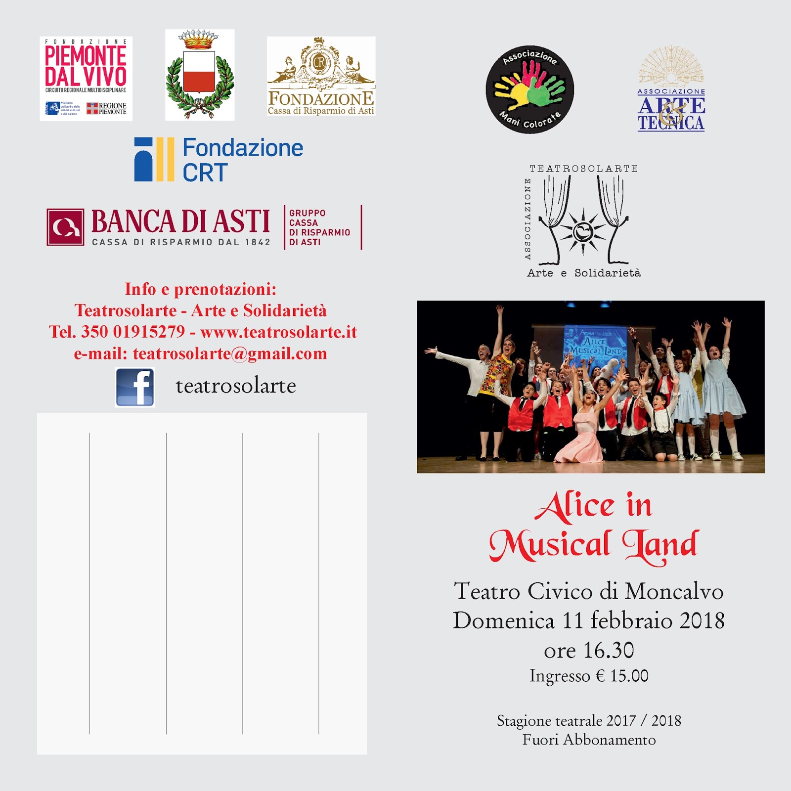 INFORMI@MOCI: ALICE in MUSICAL LAND