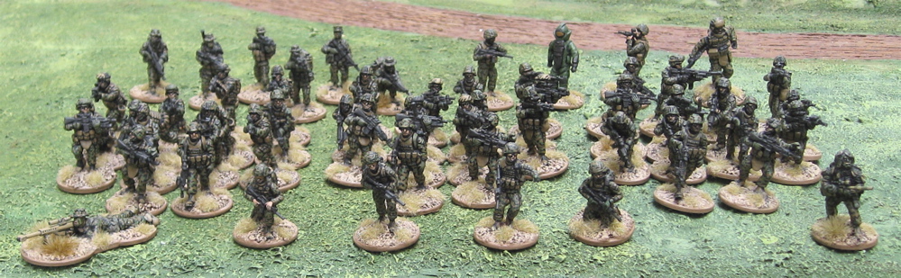 Tim's Miniature Wargaming Blog: Modern Military Gallery