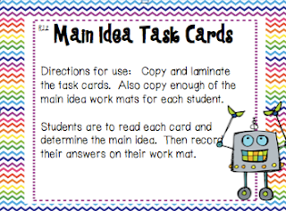 Stellar Students: Main Idea