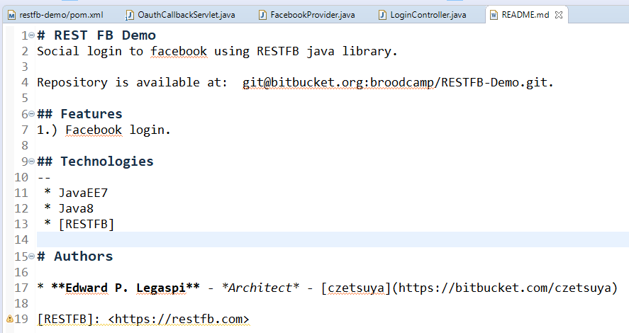 Social Login using REST FB | toztech