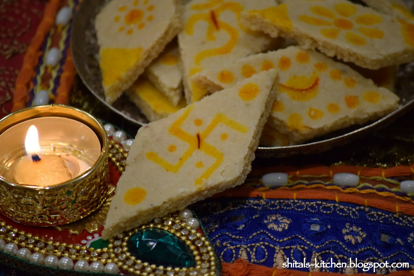 Shital's-Kitchen: Kesar Kaju Katli