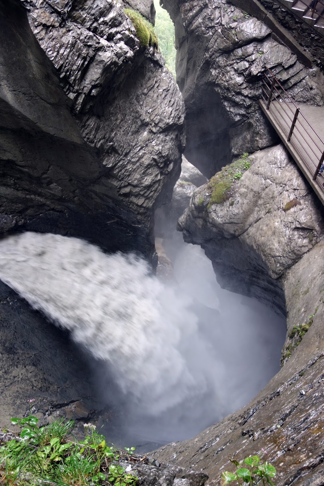 Visiting The Incredible Trummelbach Falls, Interlaken, Switzerland