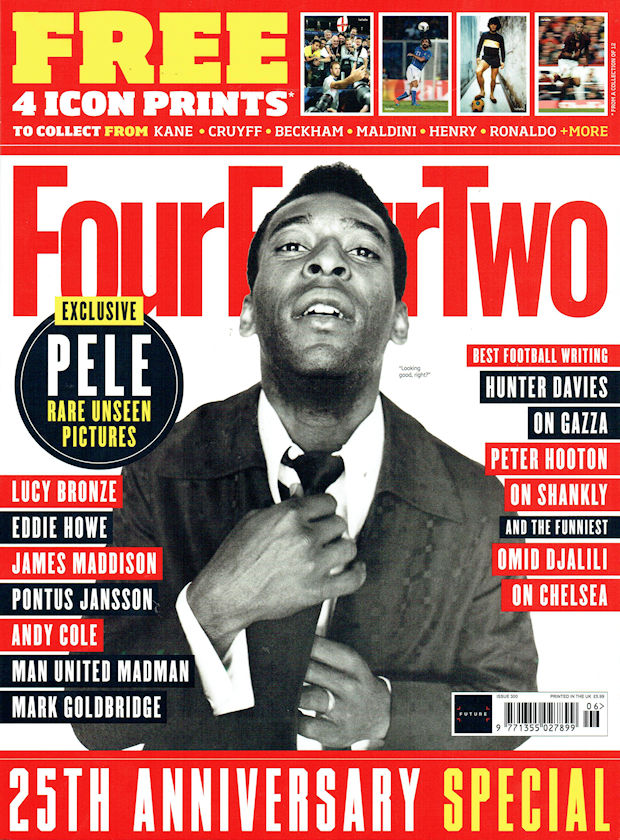 Football Cartophilic Info Exchange: FourFourTwo magazine - Icon Prints