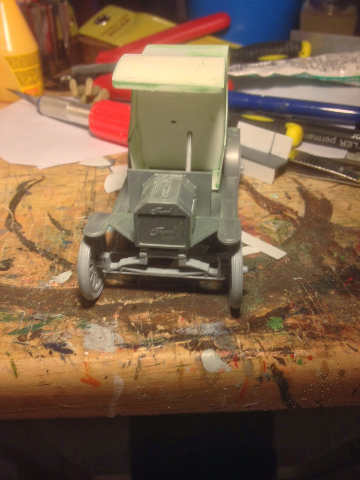 Scale Model Workbench: Ford model T conversion